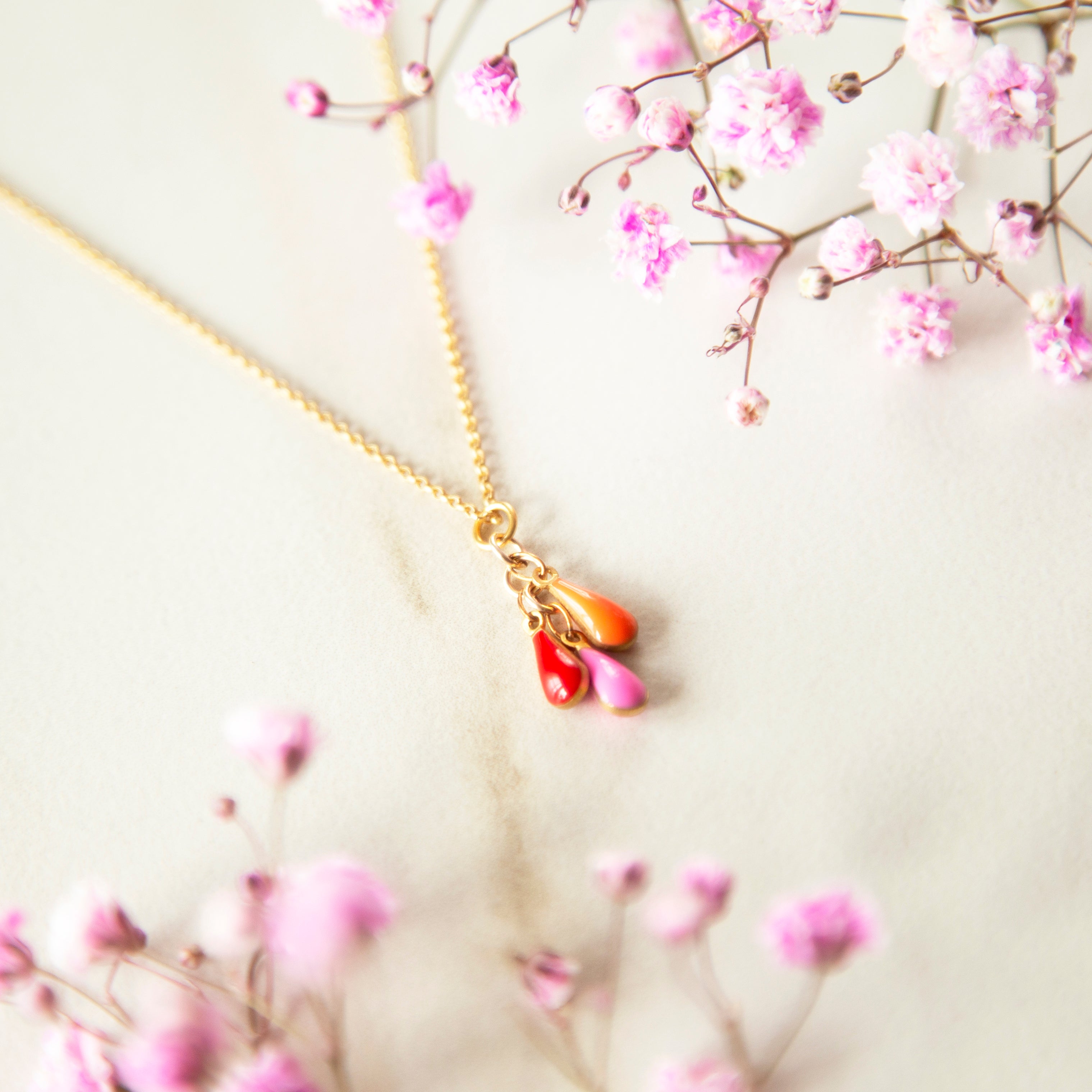 Frankie Necklace (Teardrop) – TASI Designs
